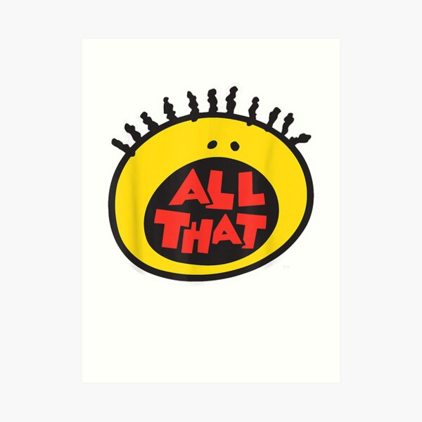 "Nick Rewind All That Logo" Art Print for Sale by resourceinterna ...