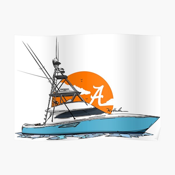 "It Just Takes Time Orange Beach Alabama Billfish" Poster for Sale by ...