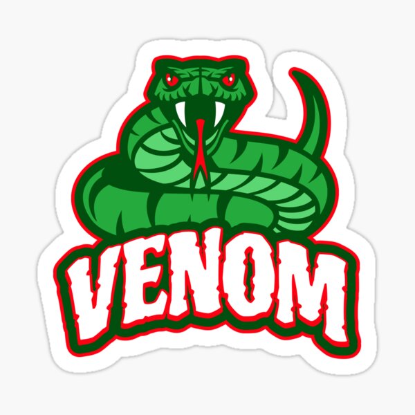 "Venom Snake" Sticker for Sale by Jandashop | Redbubble