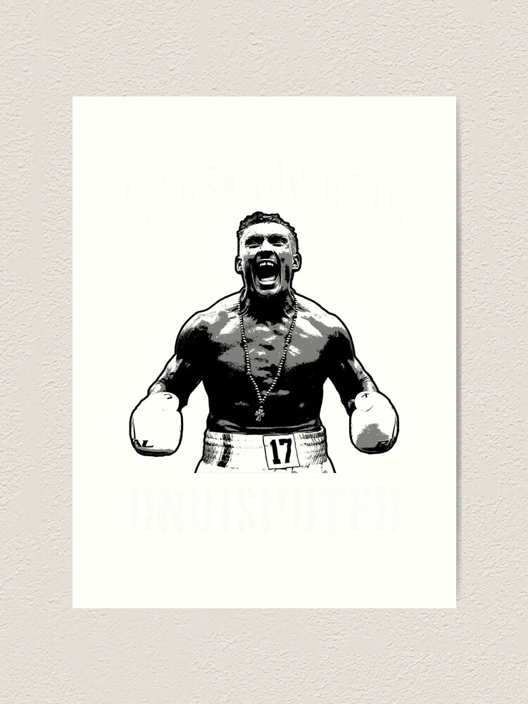"Oleksandr Usyk Undisputed Classic" Art Print for Sale by ...