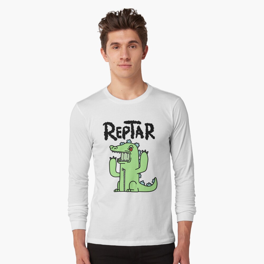 "reptar onesie in colour " Sticker for Sale by hunterandkit | Redbubble