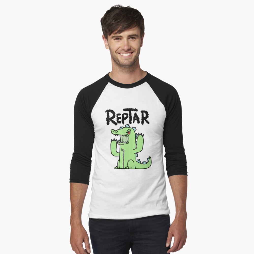 "reptar onesie in colour " Sticker for Sale by hunterandkit | Redbubble