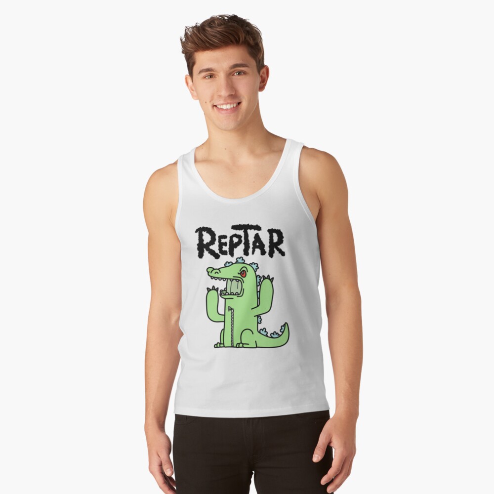 "reptar onesie in colour " Sticker for Sale by hunterandkit | Redbubble