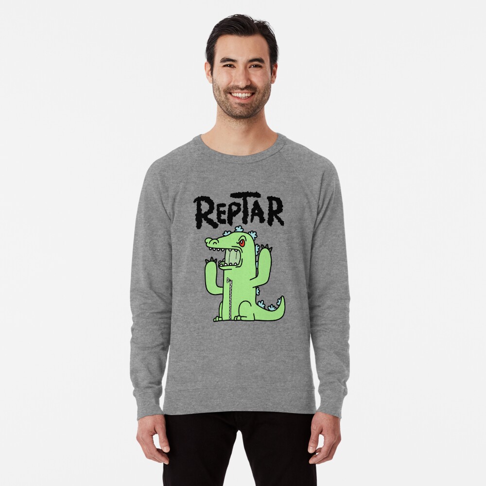 "reptar onesie in colour " Sticker for Sale by hunterandkit | Redbubble