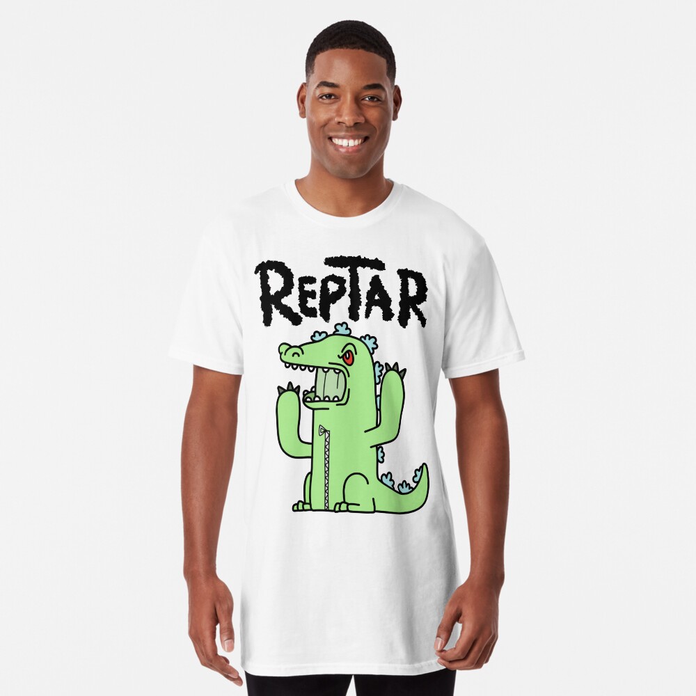 "reptar onesie in colour " Sticker for Sale by hunterandkit | Redbubble