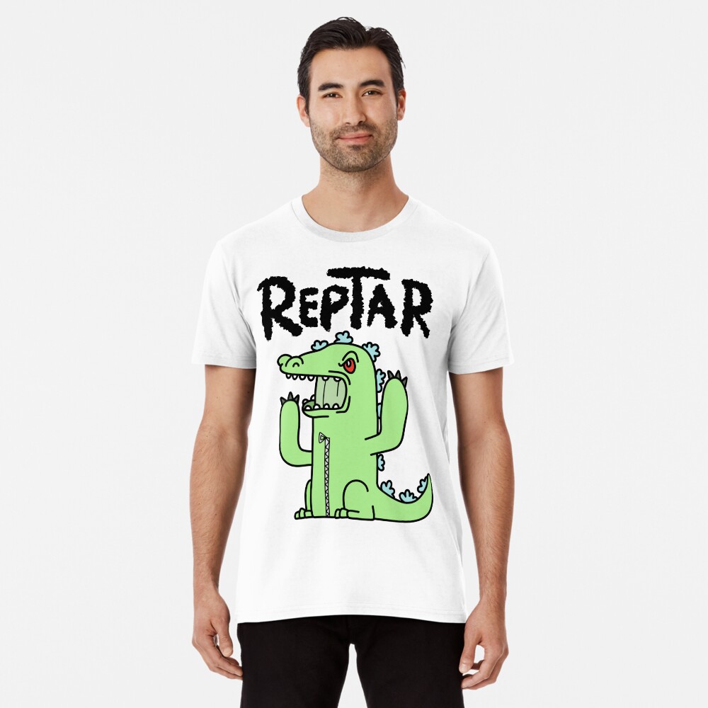 "reptar onesie in colour " Sticker for Sale by hunterandkit | Redbubble