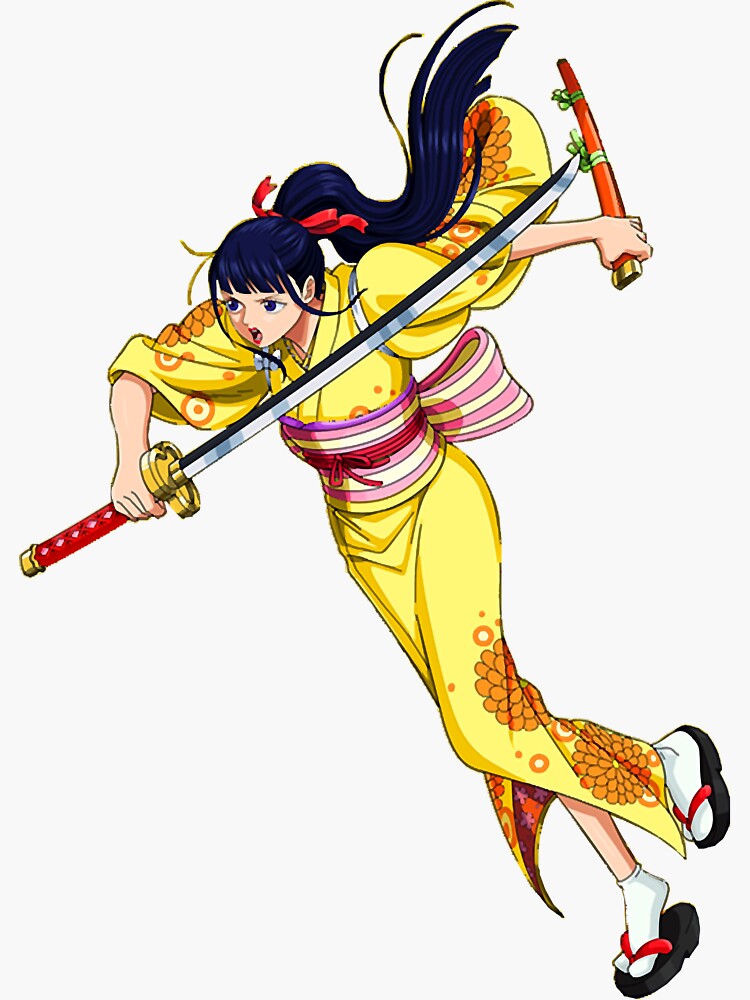 "One Piece Kikunojo Classic" Sticker for Sale by resourceinterna ...