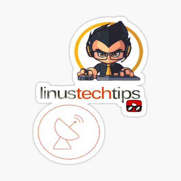 "Linus Tech Tips " Sticker for Sale by enerationwear | Redbubble