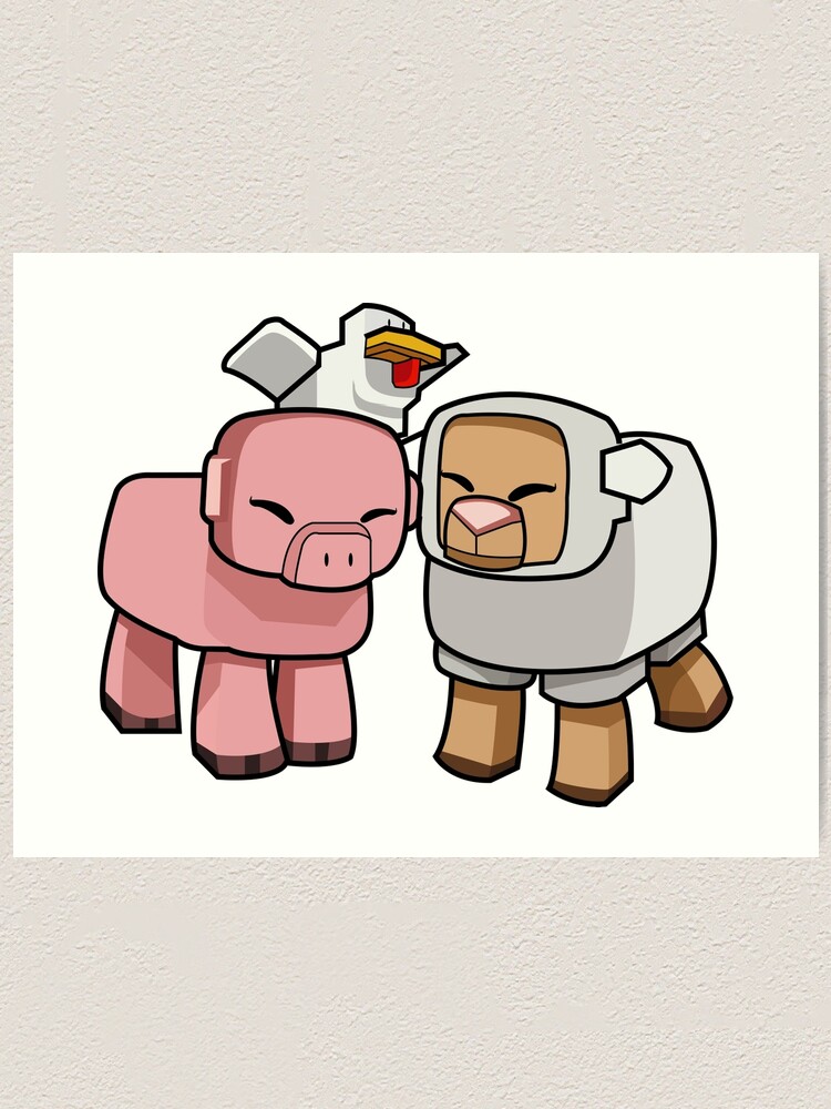 "Minecraft Animals - Minecraft Chicken, Minecraft Pig, and Minecraft ...