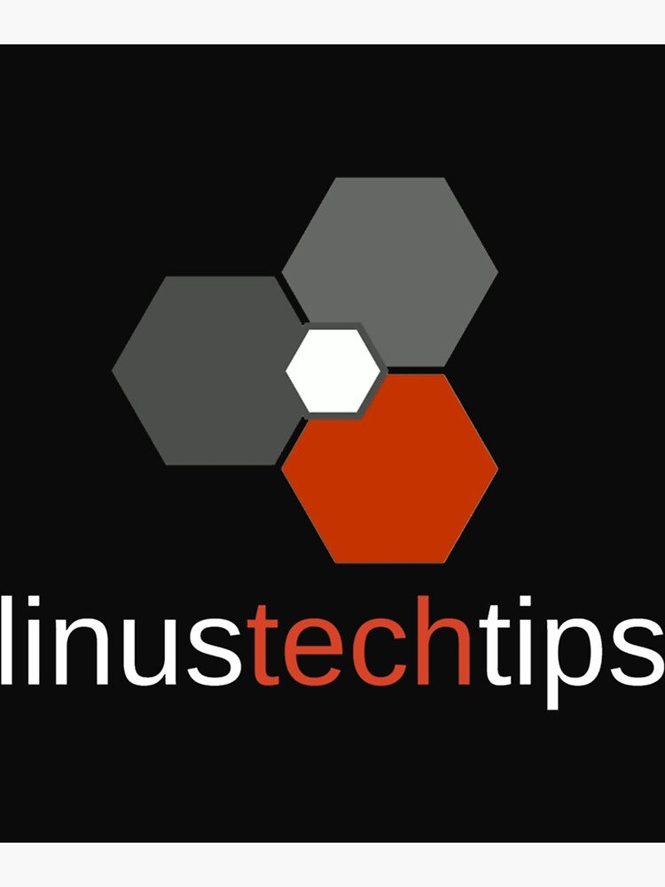 "Linus Tech Tips logo " Photographic Print by enerationwear | Redbubble