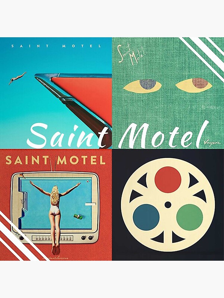 "Saint Motel Album Cover " Poster for Sale by hasiragica | Redbubble