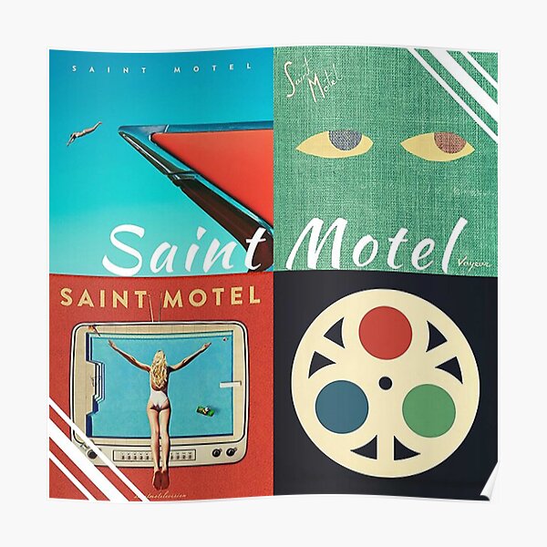 "Saint Motel Album Cover " Poster for Sale by hasiragica | Redbubble