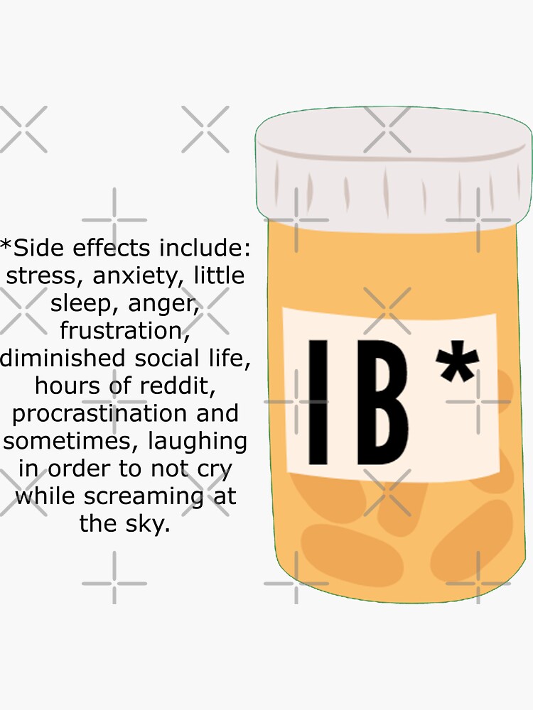 "The IB diploma (IB)" Sticker for Sale by Besalduch | Redbubble