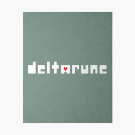 "Delta Rune ® Merch Deltarune " Art Board Print by Demine19 | Redbubble
