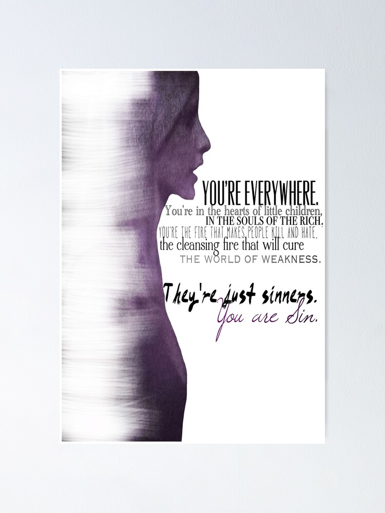 "The First Evil" Poster for Sale by caitjacobs | Redbubble