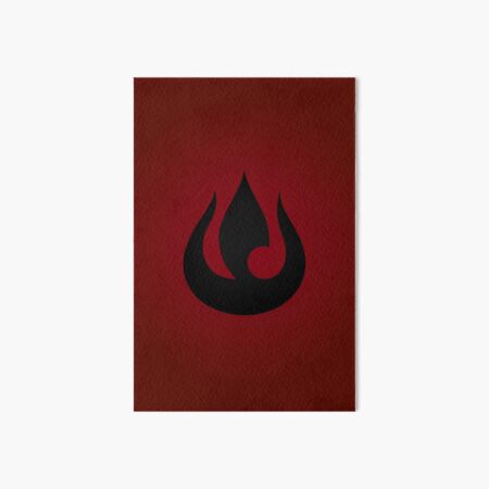 "Fire Nation Logo" Art Board Print for Sale by Logogami | Redbubble