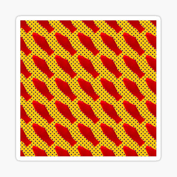 "Swedish Fish" Sticker for Sale by shannondob | Redbubble