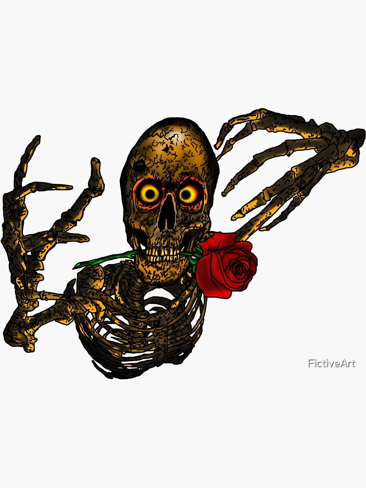 "Eternal Love" Sticker for Sale by FictiveArt | Redbubble