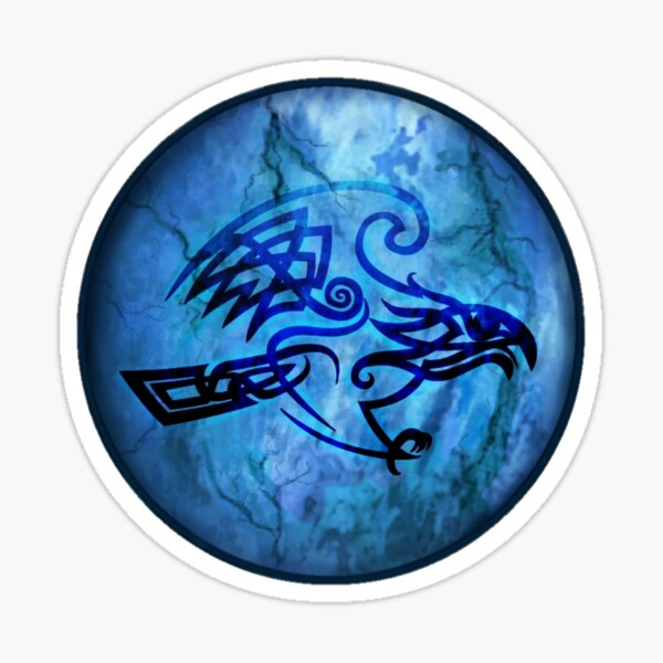 "Celtic Hawk Symbol " Sticker for Sale by Celtic-Whispers | Redbubble