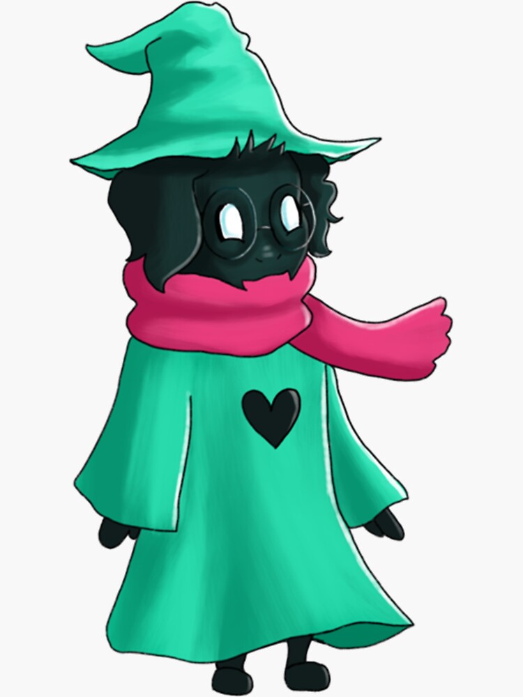 "Ralsei - Delta Rune " Sticker for Sale by Kaosuyee99 | Redbubble