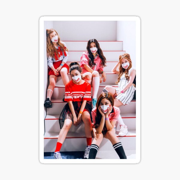 "Red Velvet --- 레드벨벳" Sticker for Sale by Pahhs | Redbubble