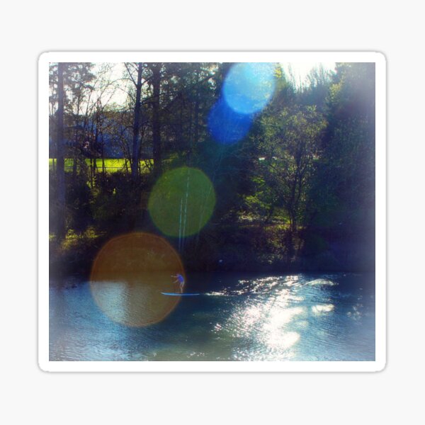 "Lens Flare Joyride " Sticker by GaryHutchings | Redbubble