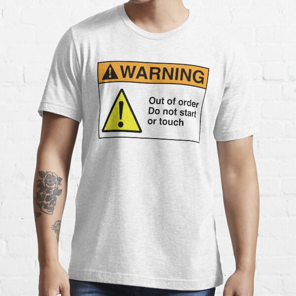 "Out of Order" T-shirt for Sale by glitchScatter | Redbubble | geek t ...