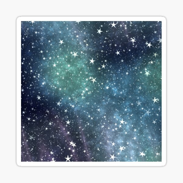 "Beautiful night sky with stars" Sticker for Sale by NoahDea | Redbubble