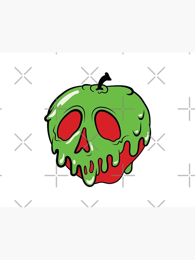 "Poison Apple Design, Halloween gift Design, Poison Apple sticker ...