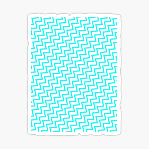 "Zig Zag Pattern Batik" Sticker for Sale by arteesketch | Redbubble