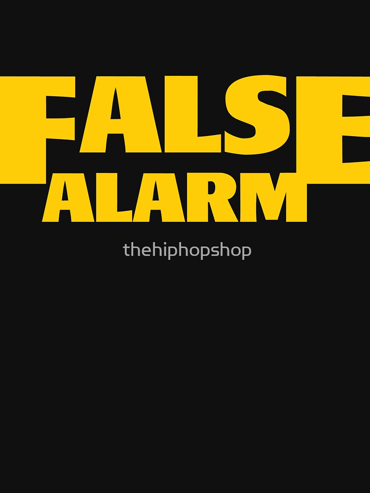 "False Alarm" T-shirt for Sale by thehiphopshop | Redbubble | weeknd t ...