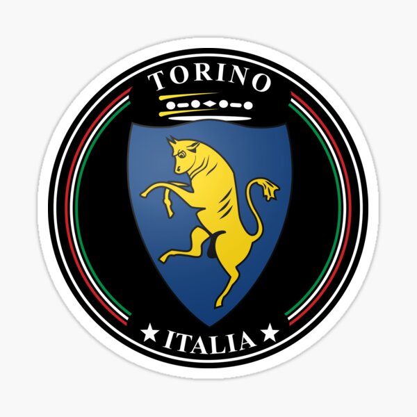 "Torino Italy Coat Of Arms" Sticker for Sale by T-warrior | Redbubble