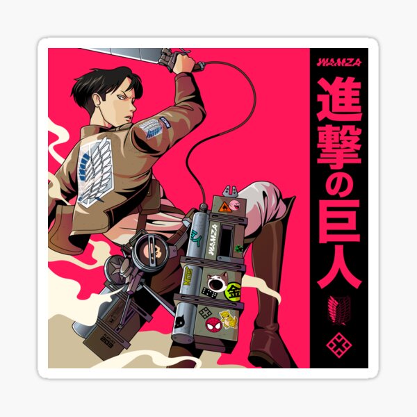 "Levi" Sticker by wamza | Redbubble