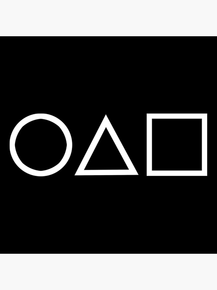 "Squid Game Symbol Best Selling 2022" Poster for Sale by Ergsveinn ...