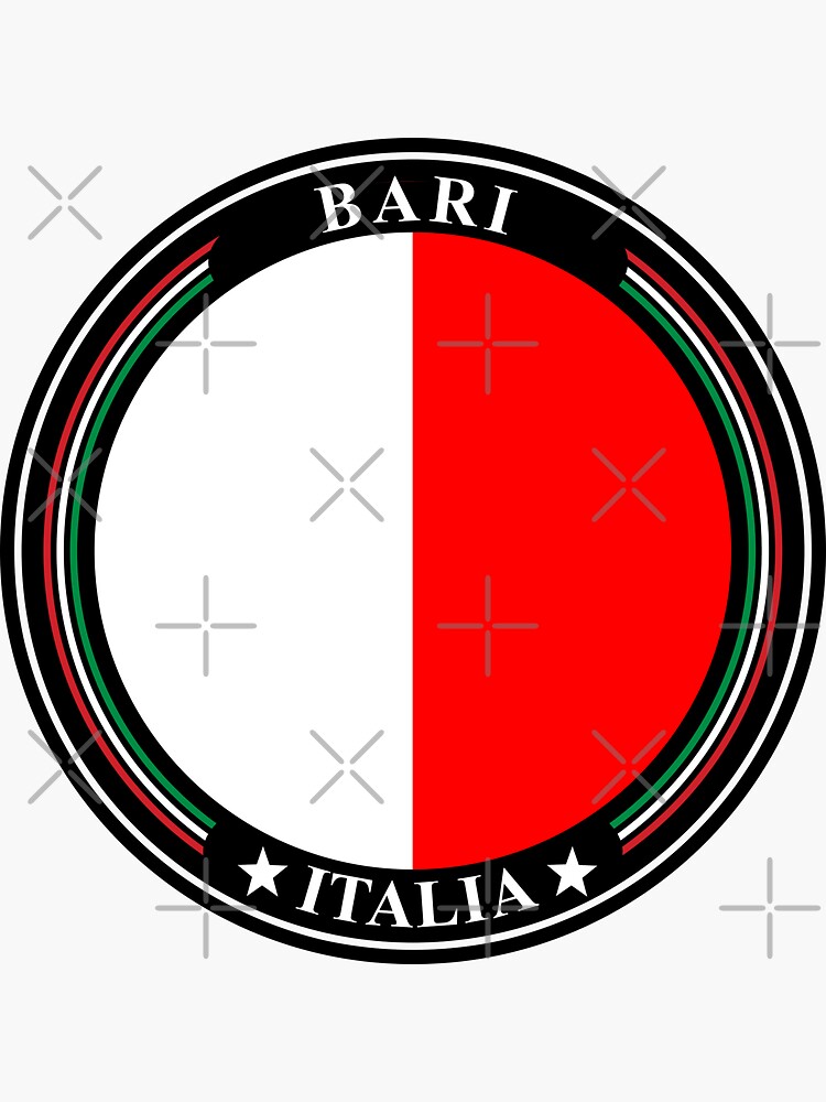 "Bari Italy Flag" Sticker for Sale by T-warrior | Redbubble