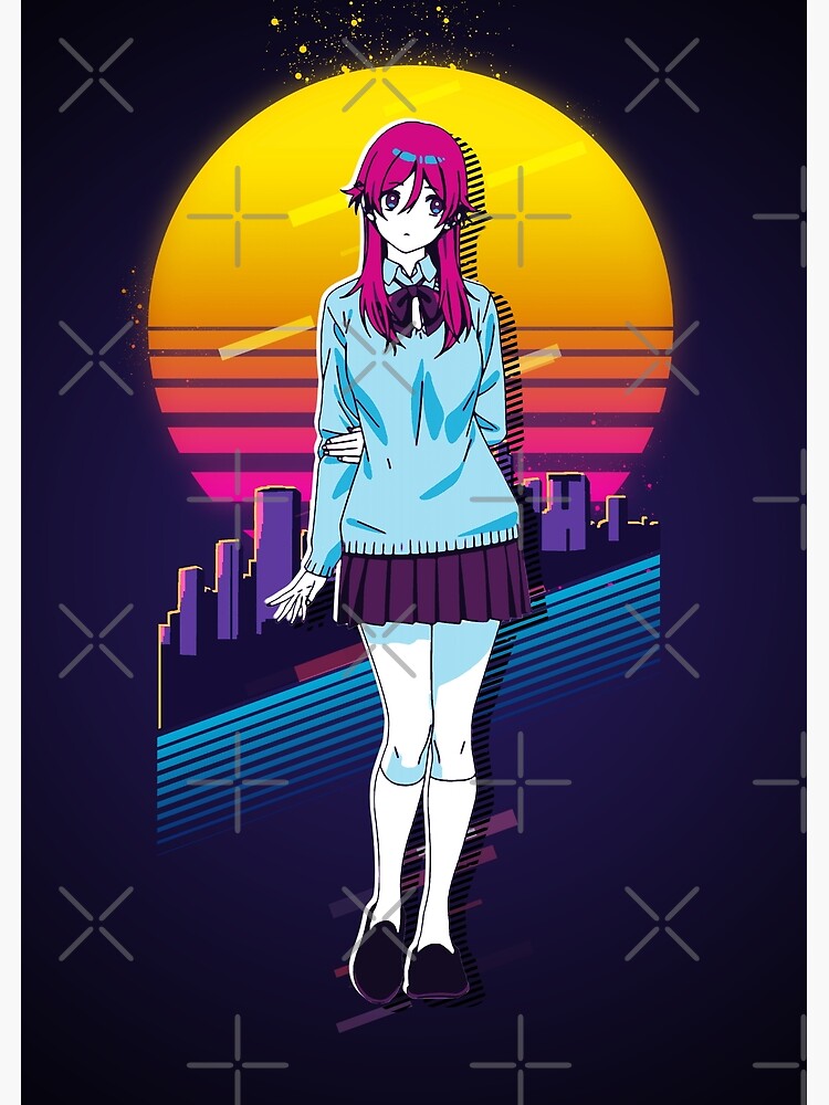 "Hanako - Blue Period *80s retro*" Art Print for Sale by MyRetroArt ...