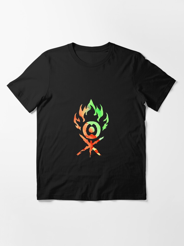 "MTG Gruul Clans Ravnica Guild Insignia Logo Black Background" T-shirt ...