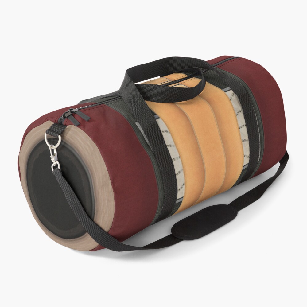 "Realistic Scroll bag: Sennin Scroll" Duffle Bag for Sale by red-lemon ...
