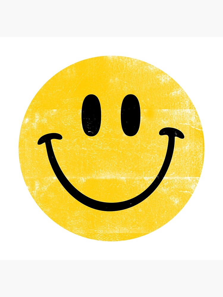 "Vintage Smile Face" Poster for Sale by thegreatusa | Redbubble