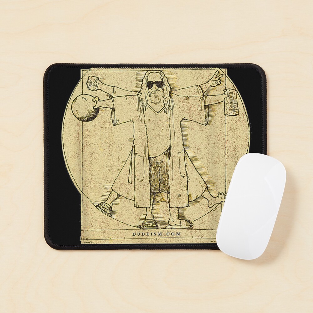 "Dudeism" Sticker for Sale by DinashiCorne | Redbubble