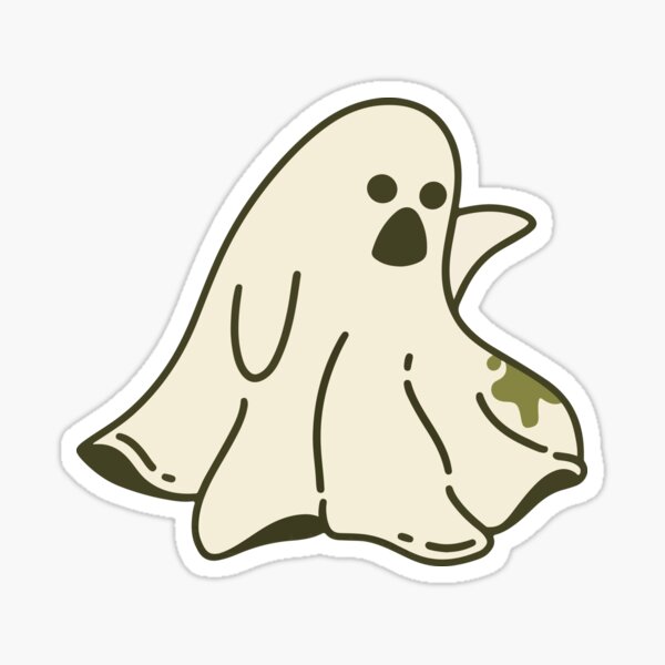 "sheet ghost" Sticker for Sale by zaher97 | Redbubble