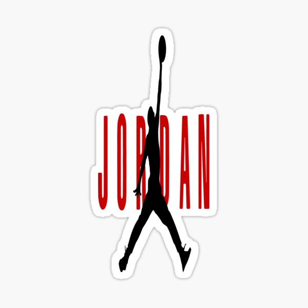 "Jordan Logo" Sticker by DSShopping | Redbubble