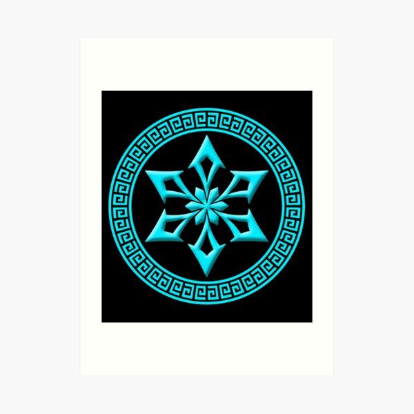 "cryo elements genshin impact" Art Print for Sale by hendrisick6 ...