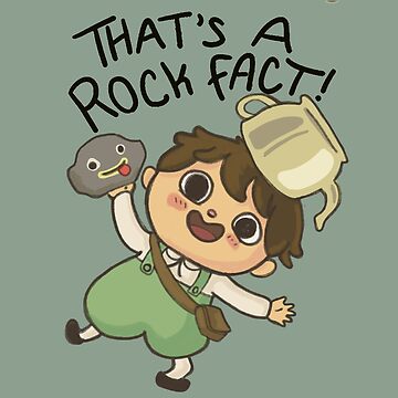 "Greg Rock Fact, Over the Garden Wall" Sticker for Sale by ...