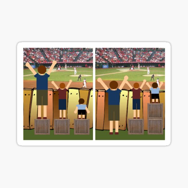 "Differences between equality and equity " Sticker for Sale by Boum04 ...