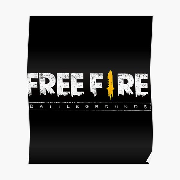 "Garena free fire logo " Poster for Sale by DynamicDimes | Redbubble