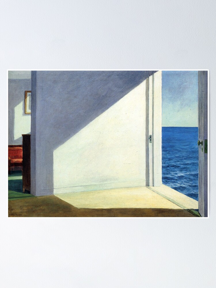 "Edward Hopper, Rooms by the Sea, 1951" Poster for Sale by Art Outlaws ...
