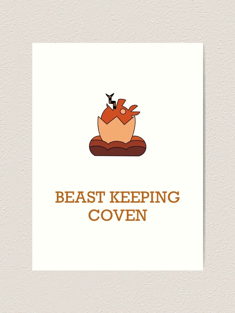 "The Owl House Beast Keeping Coven" Art Print for Sale by ...