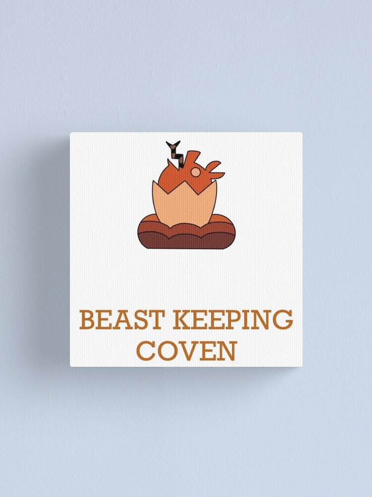 "The Owl House Beast Keeping Coven" Canvas Print by SuperYoshiFan02 ...