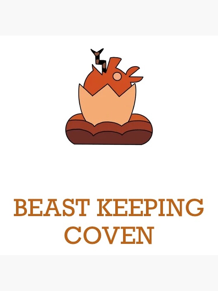 "The Owl House Beast Keeping Coven" Canvas Print by SuperYoshiFan02 ...